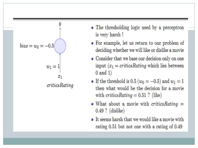 Perceptron and Sigmoid Neurons | PPT | Free Download