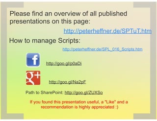 SharePoint Lesson #28: Visualisation of a Progress Bar | PPT