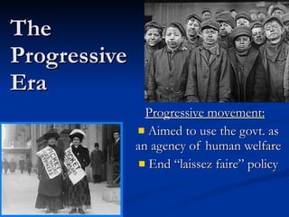 Progressive Era Intro | PPT
