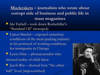 Progressive Era Intro | PPT