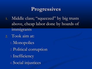 Progressive Era Intro | PPT