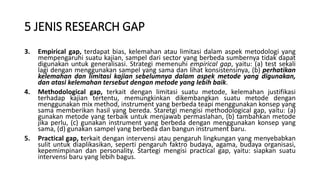 28 stadium general metode penelitian bisnis [autosaved] | PPTX