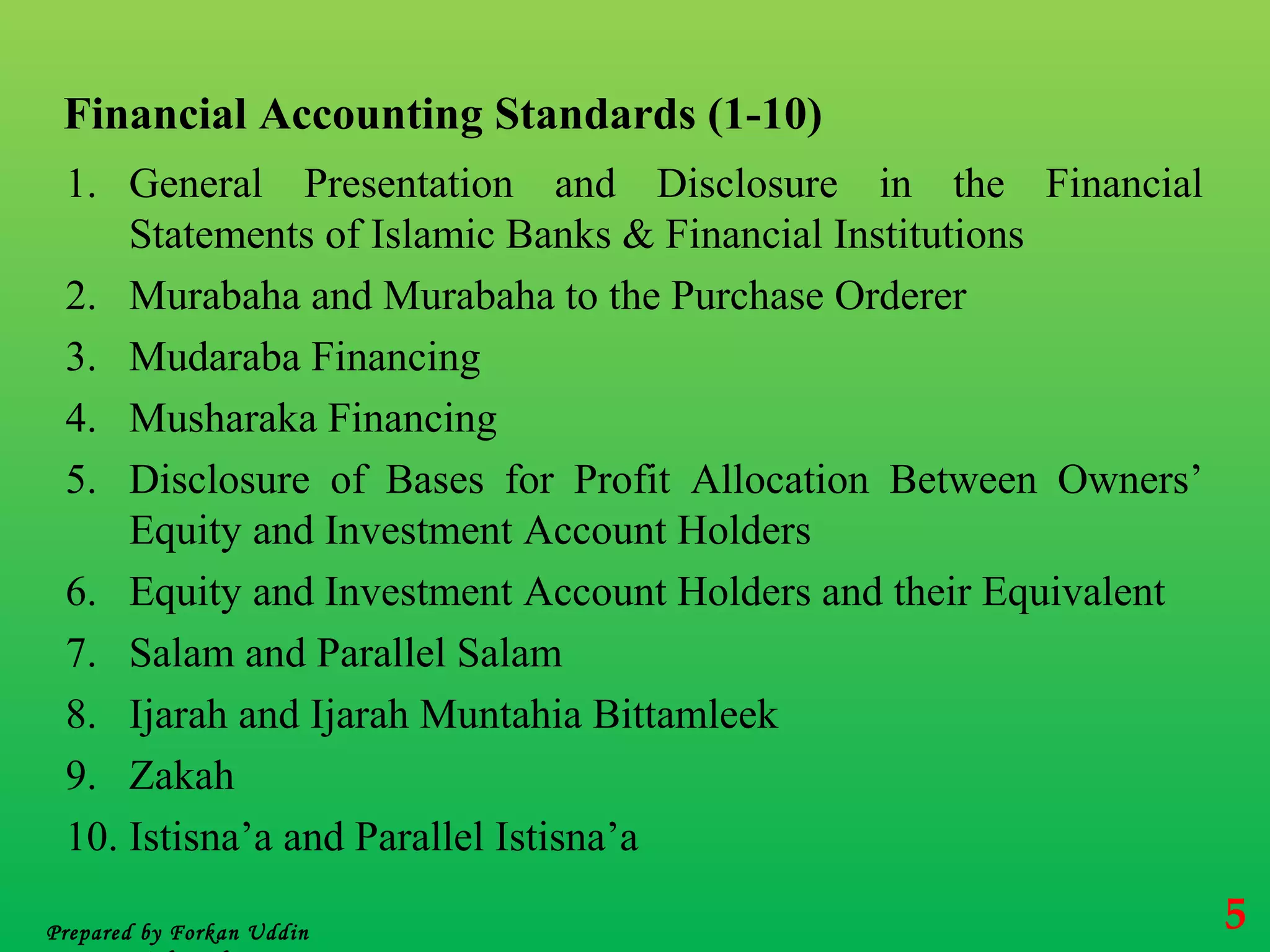 Standards & guidelines issued by accounting, auditing, governance ...