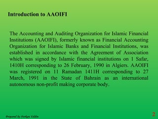 Standards & guidelines issued by accounting, auditing, governance ...