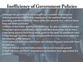 Poverty (Reasons & Solutions) | PPT
