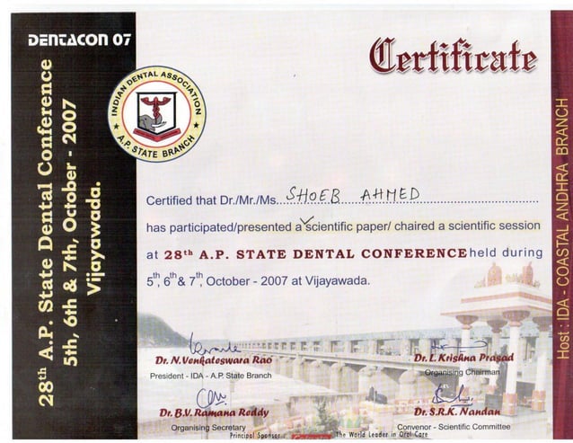 28th AP State Dental Conference | PDF | Dental Health | Diseases and ...