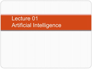28th Jan Intro to AI.ppt | Artificial Intelligence | Technology & Computing