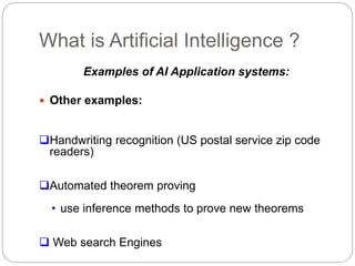 28th Jan Intro to AI.ppt | Artificial Intelligence | Technology & Computing
