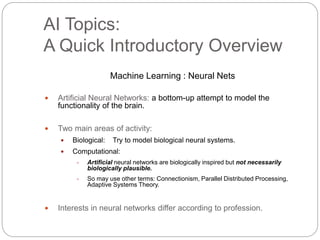 28th Jan Intro to AI.ppt | Artificial Intelligence | Technology & Computing