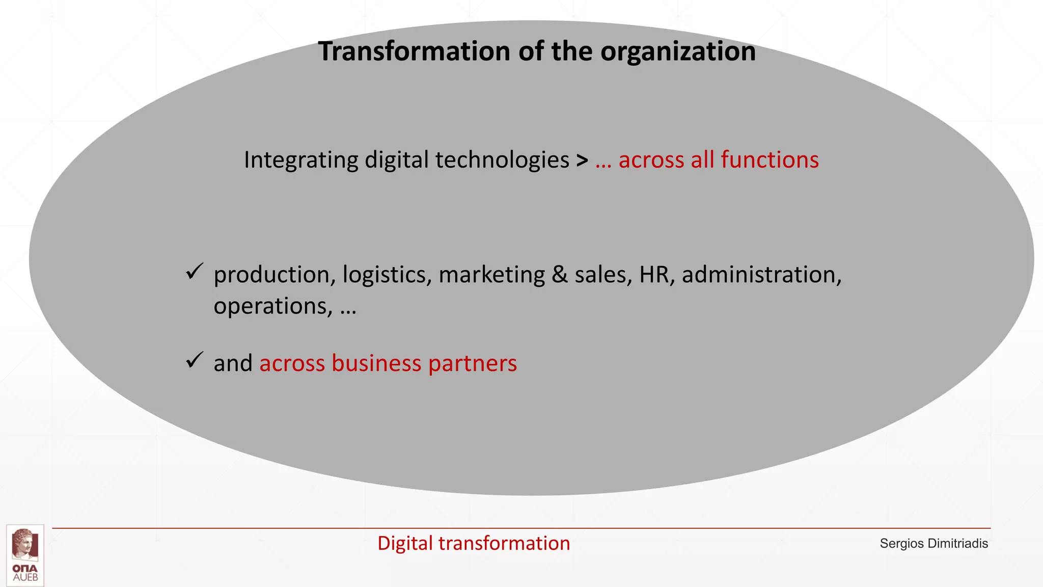 An introduction to Digital Transformation | PDF