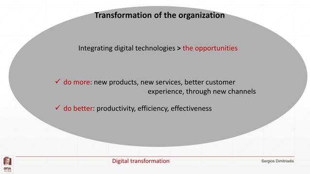 An introduction to Digital Transformation | PDF | Business | Business ...
