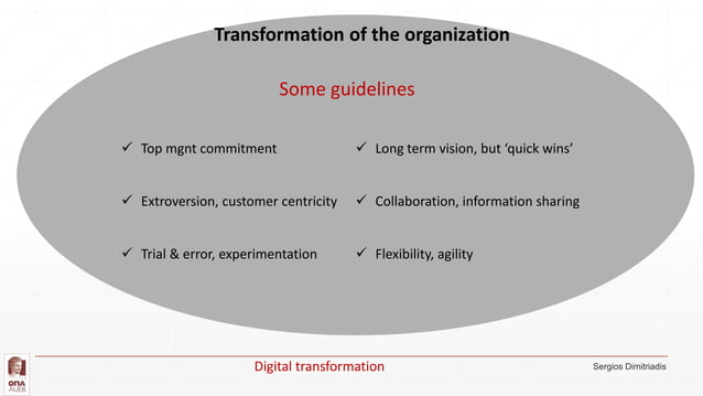 An introduction to Digital Transformation | PDF | Business | Business ...