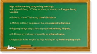 Pang uri at-uri_ng_pang-uri_grade_6 | PPTX