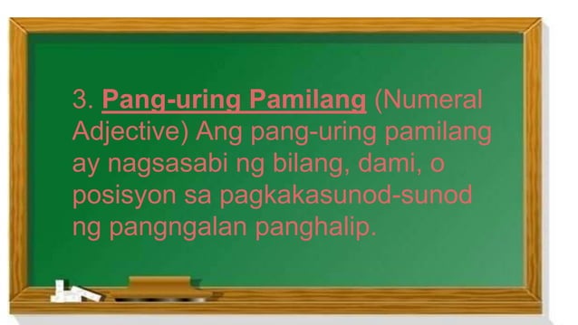 Pang uri at-uri_ng_pang-uri_grade_6 | PPTX