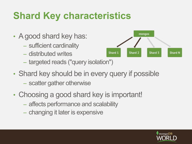 MongoDB for Time Series Data Part 3: Sharding | PPT