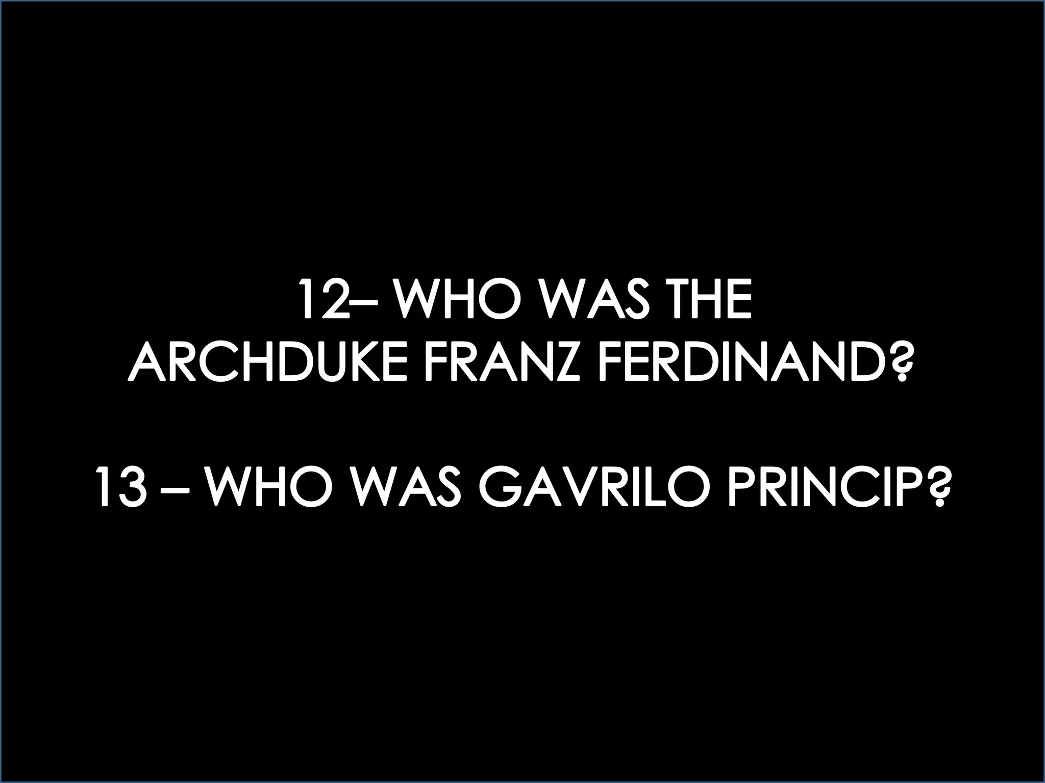 WH2: 29.1 MARCHING TOWARDS WAR QUESTIONS | PPTX