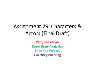 29 | PPTX | Style & Fashion