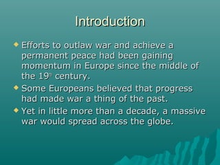 29.1 marching toward war | PPT