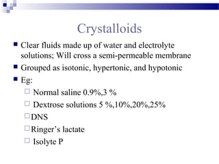 intravenous fluid | PPT