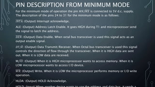 29. 8086 microprocessor pin diagram | PPTX