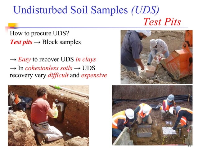 Geotechnical Engineering-I [Lec #29: Soil Exploration - II] | PPSX