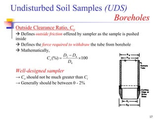 Geotechnical Engineering-I [Lec #29: Soil Exploration - II] | PPSX