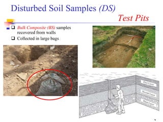 Geotechnical Engineering-I [Lec #29: Soil Exploration - II] | PPSX