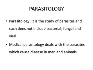 29. parasites | PPTX