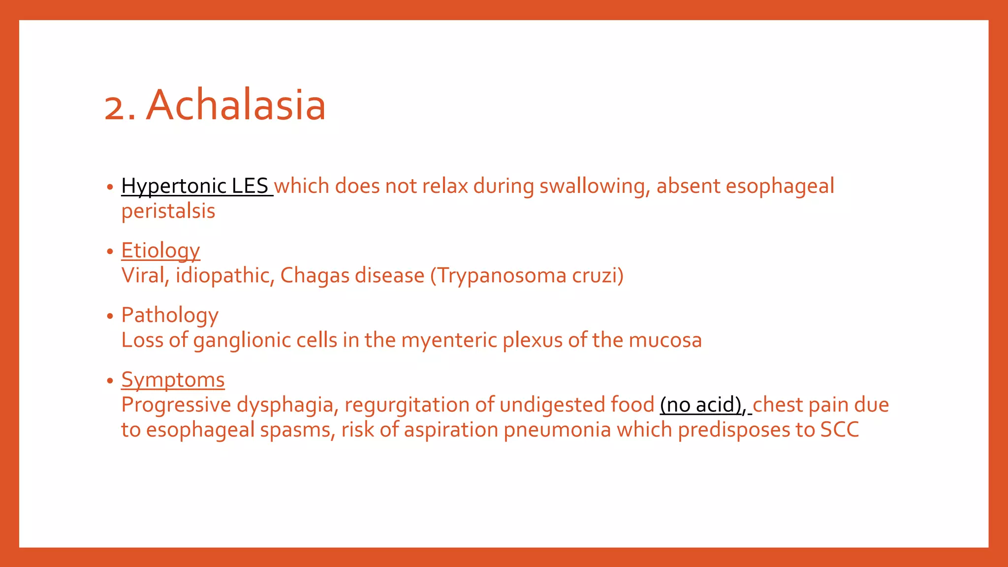 Esophageal diseases, Gastroesophageal reflux disease (GERD) | PPTX