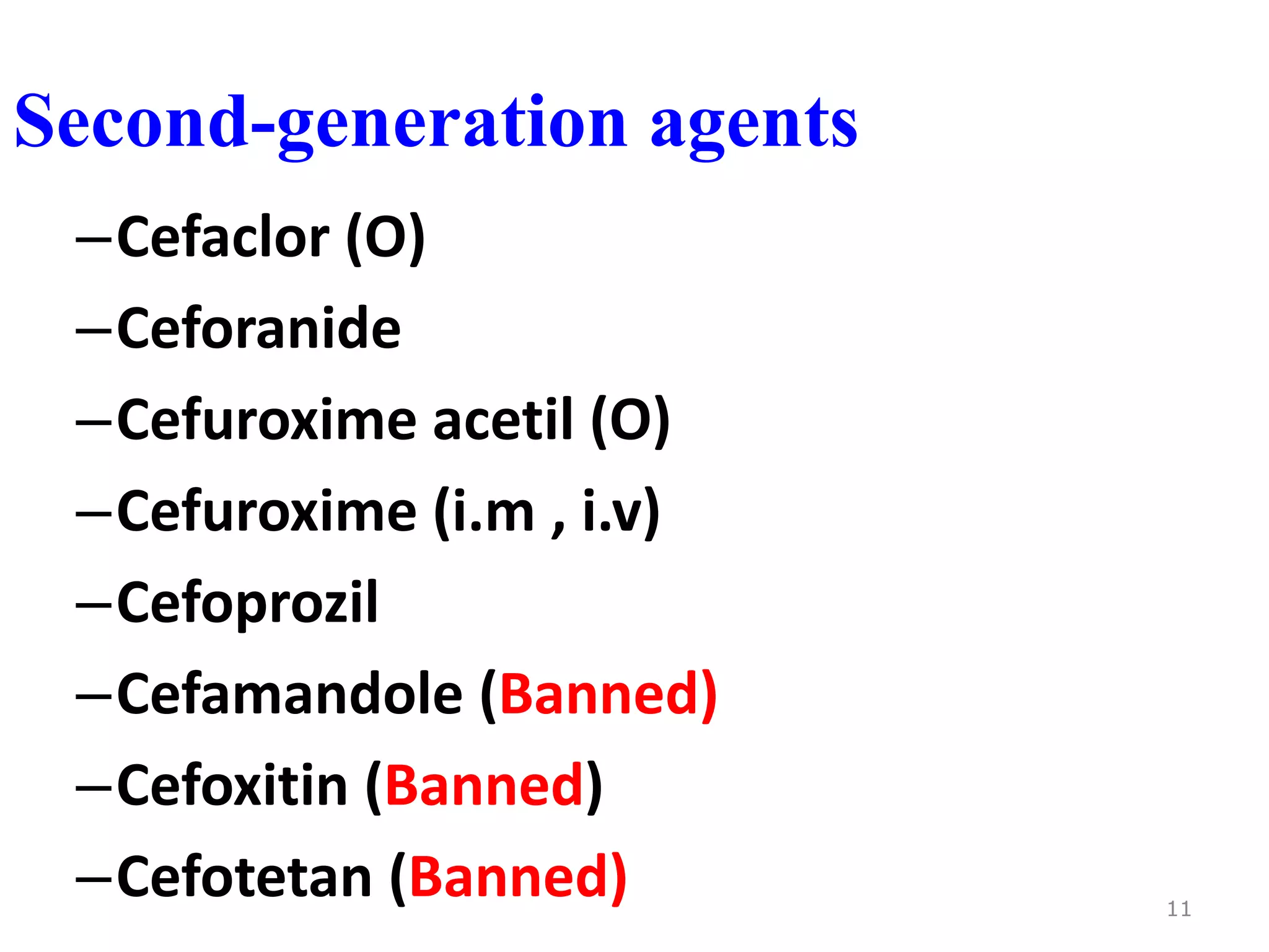 Cephalosporins | PPT