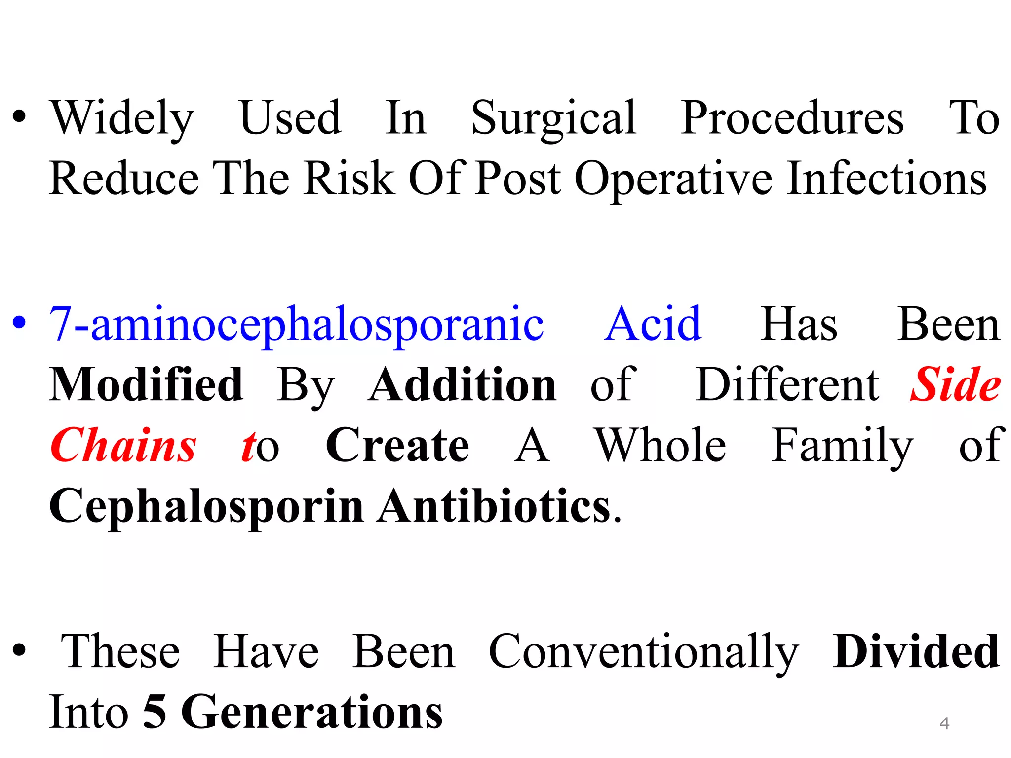 Cephalosporins | PPT