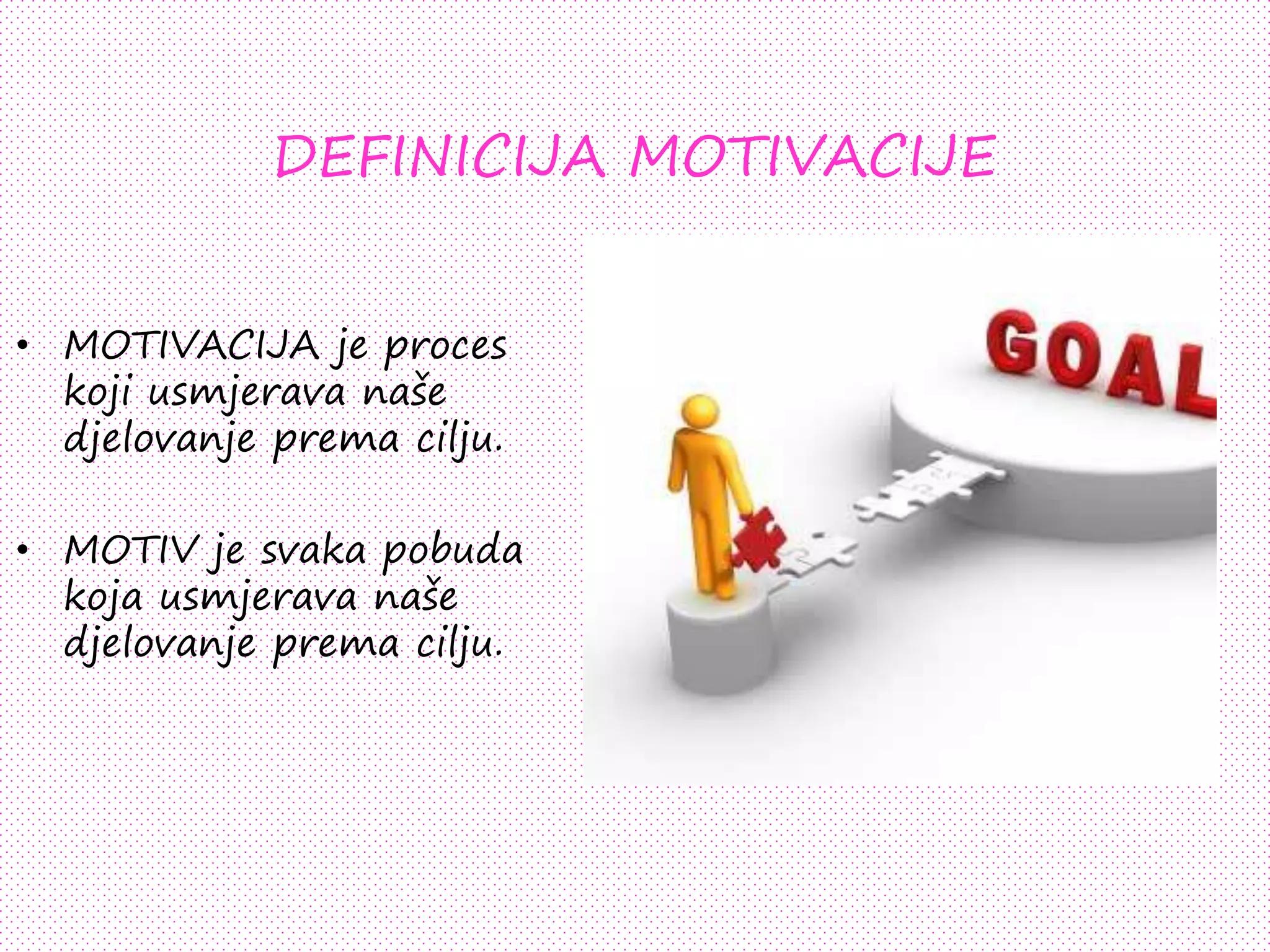 Motivacija | PPTX