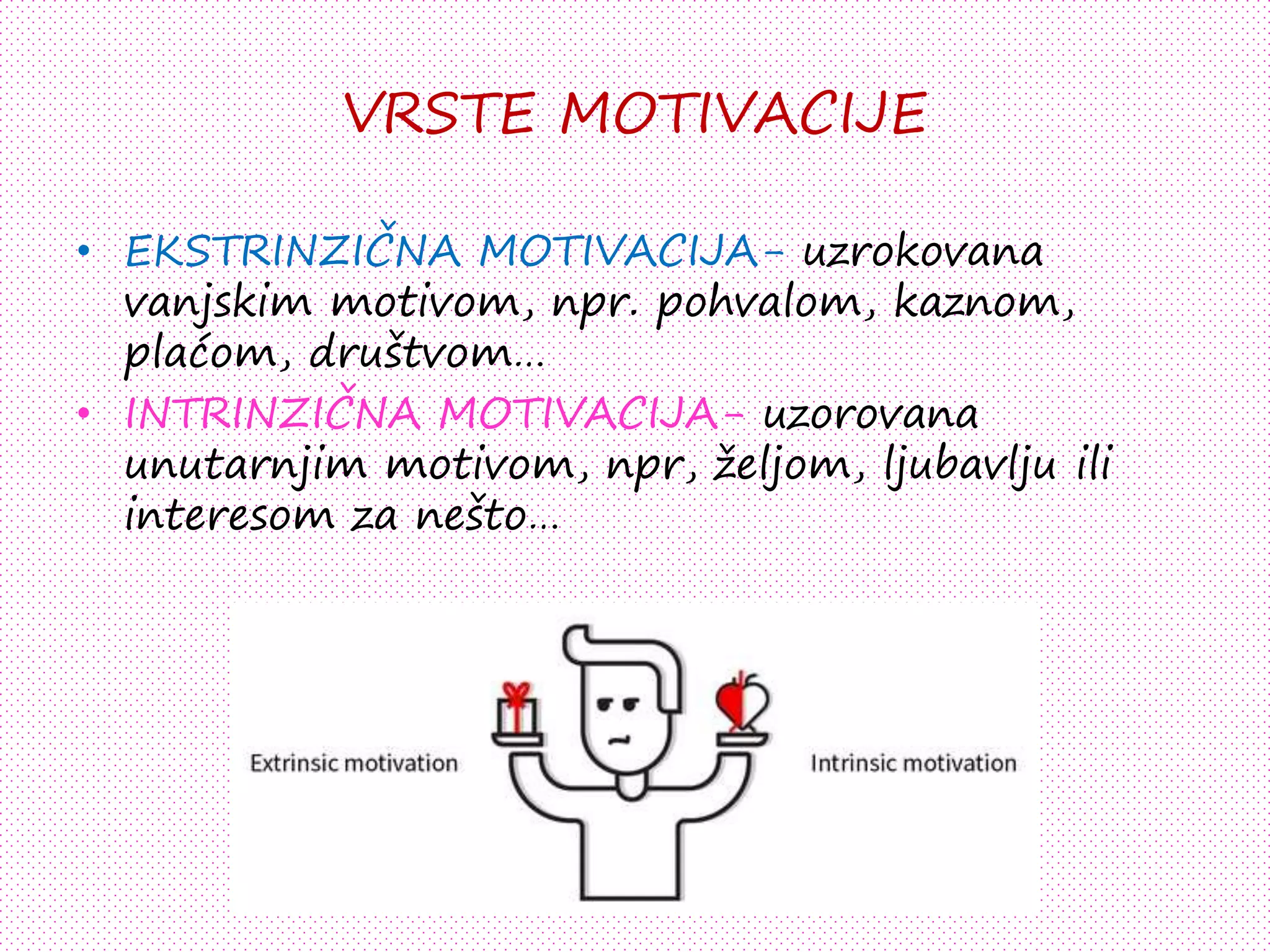 Motivacija | PPTX