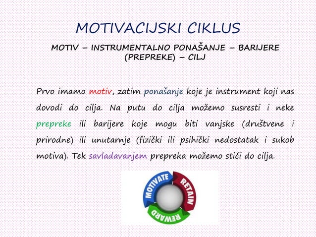 Motivacija | PPTX
