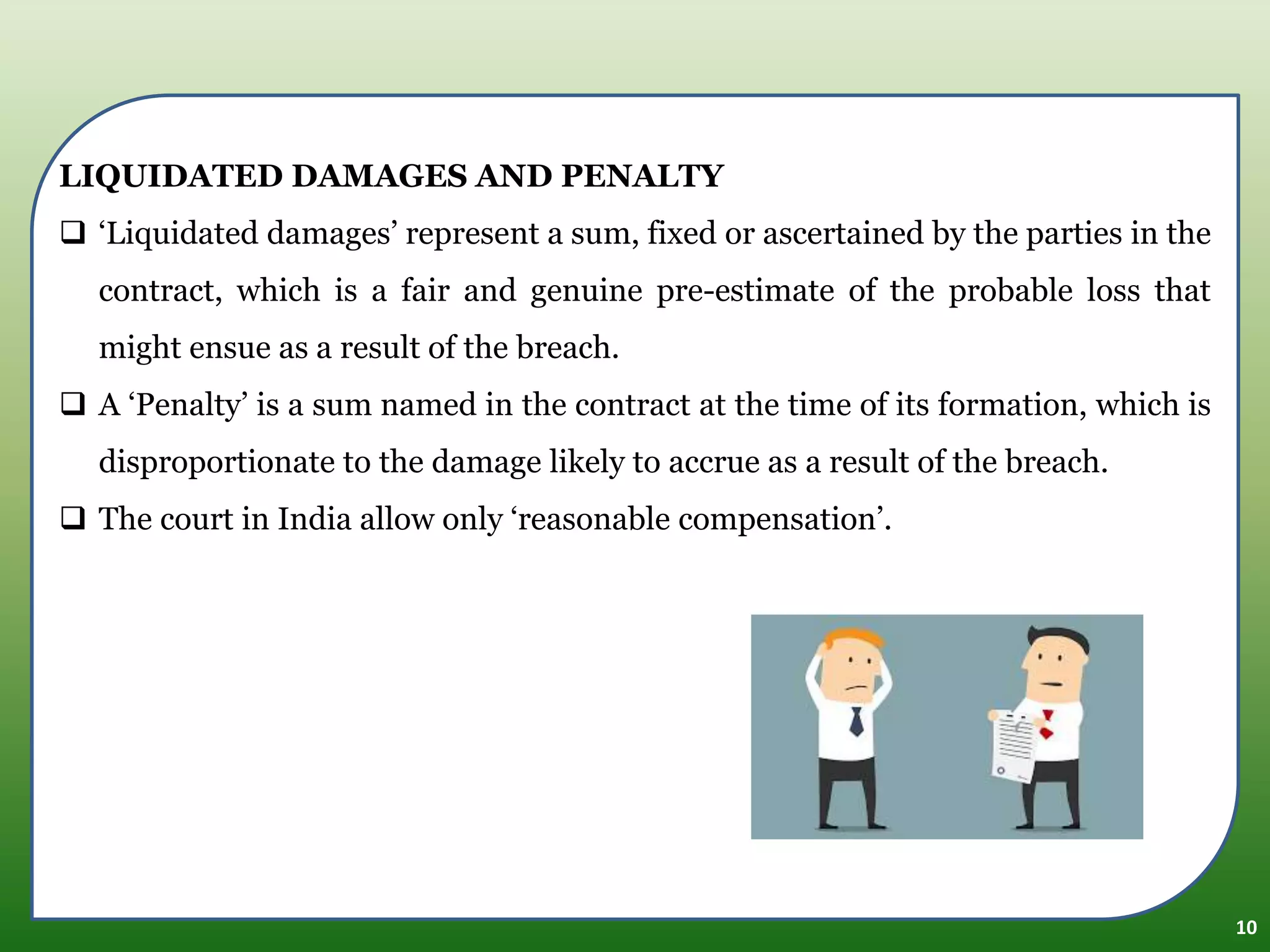 REMEDIES FOR BREACH OF CONTRACT | PPTX