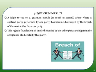 REMEDIES FOR BREACH OF CONTRACT | PPTX