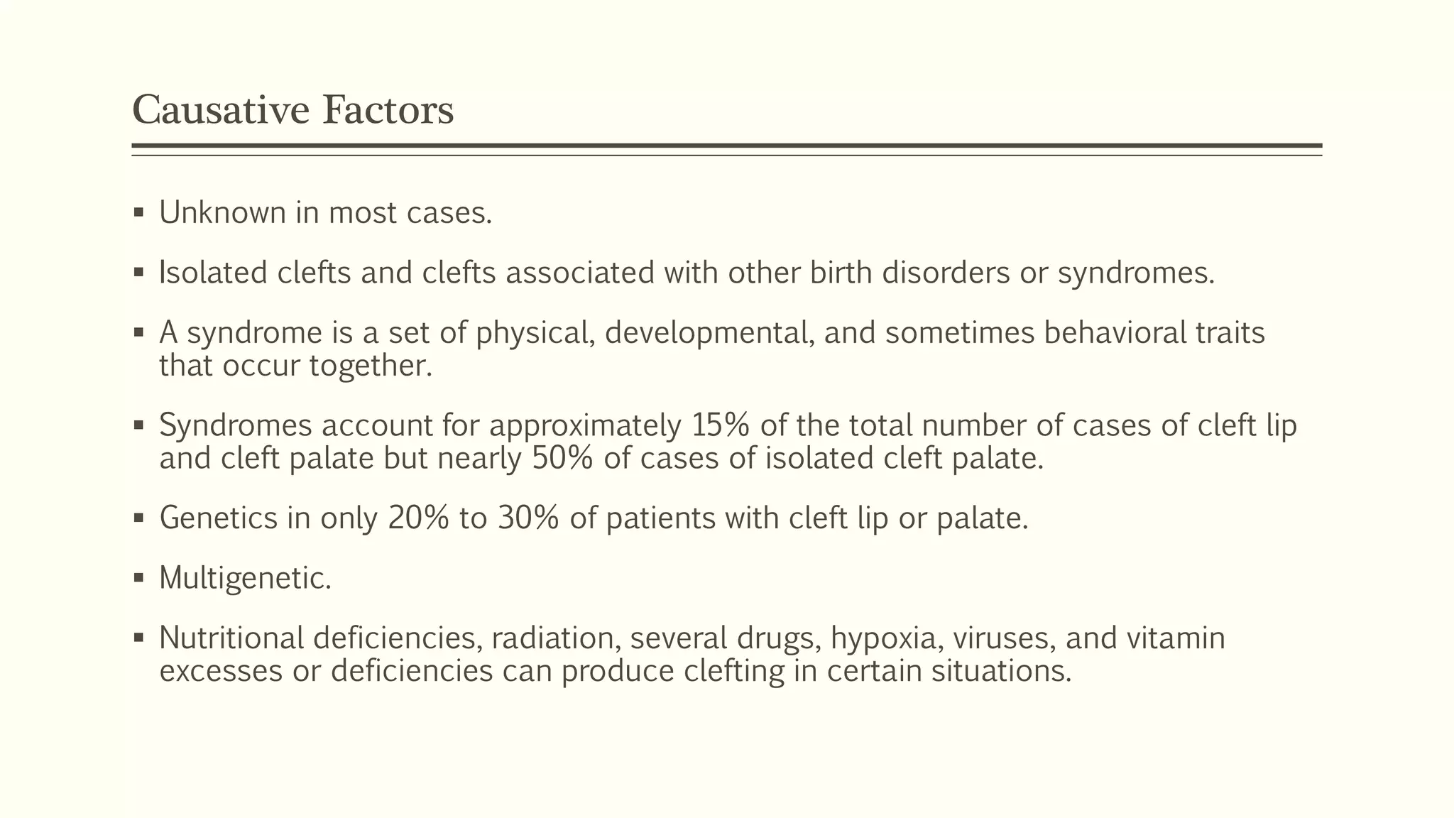Cleft Lip and Palate | PPTX