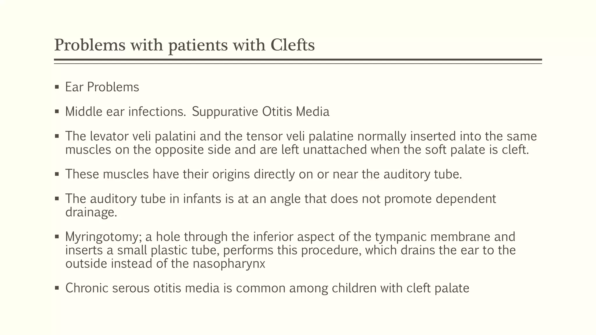 Cleft Lip and Palate | PPTX