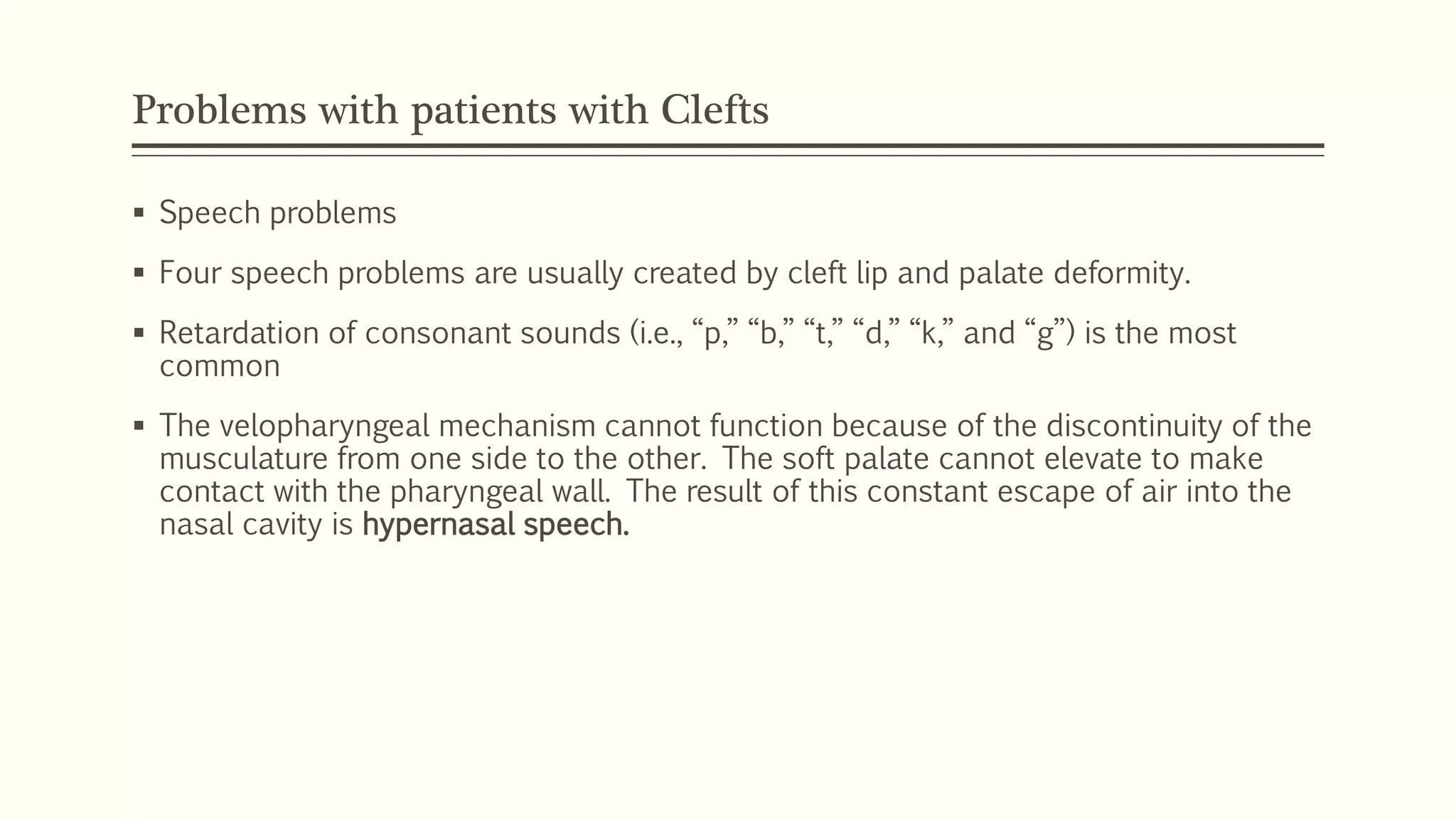 Cleft Lip and Palate | PPTX