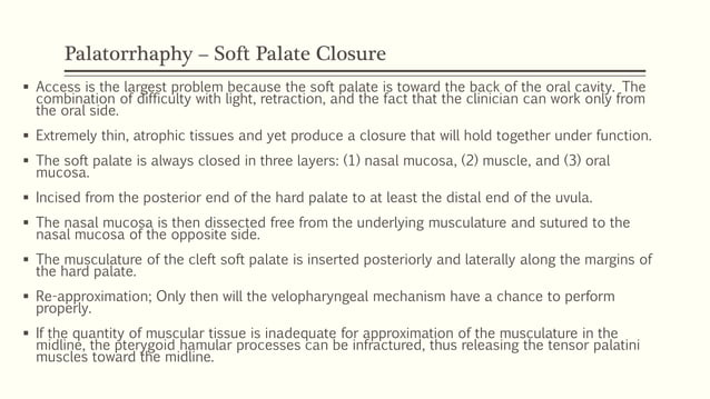 Cleft Lip and Palate | PPTX