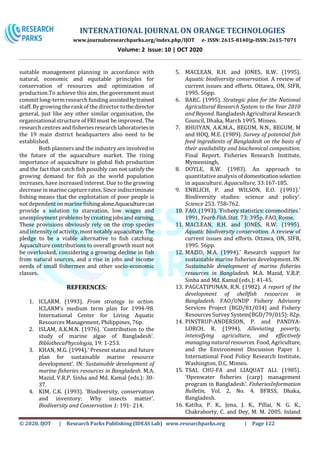 Analysis and Information Needs for Fisheries Production with Freshwater Aquaculture | PDF ...