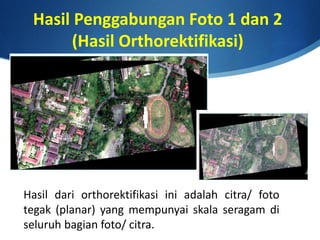 Orthorektifikasi Foto Udara | PDF