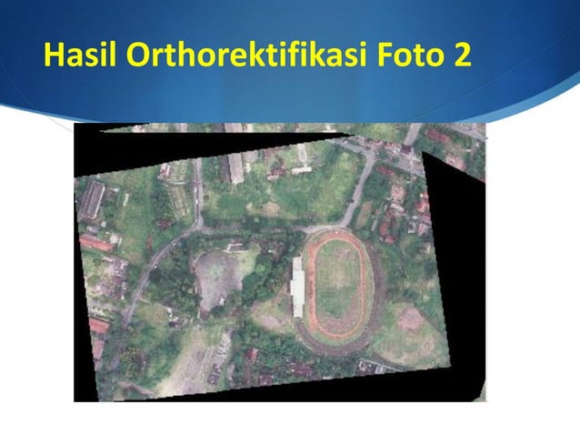 Orthorektifikasi Foto Udara | PDF