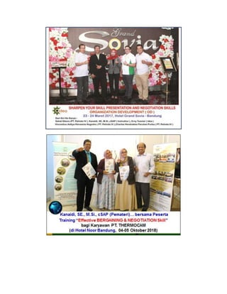 (2022) Silabus Training "Effective SALES COMMUNICATION Skill and NEGOTIATING TECHNIQUE" | DOCX