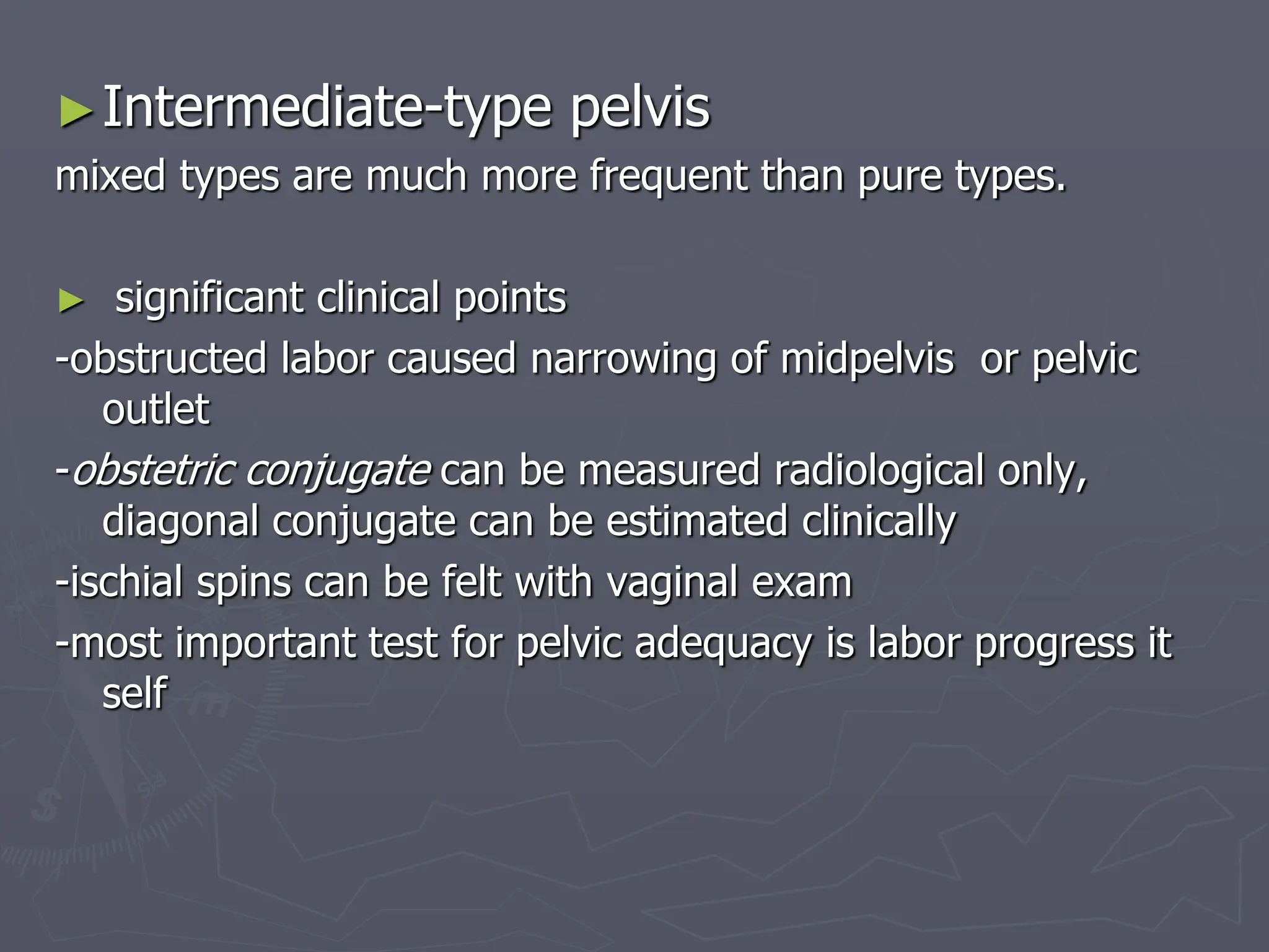 Anatomy of the bony pelvis With all types | PPT