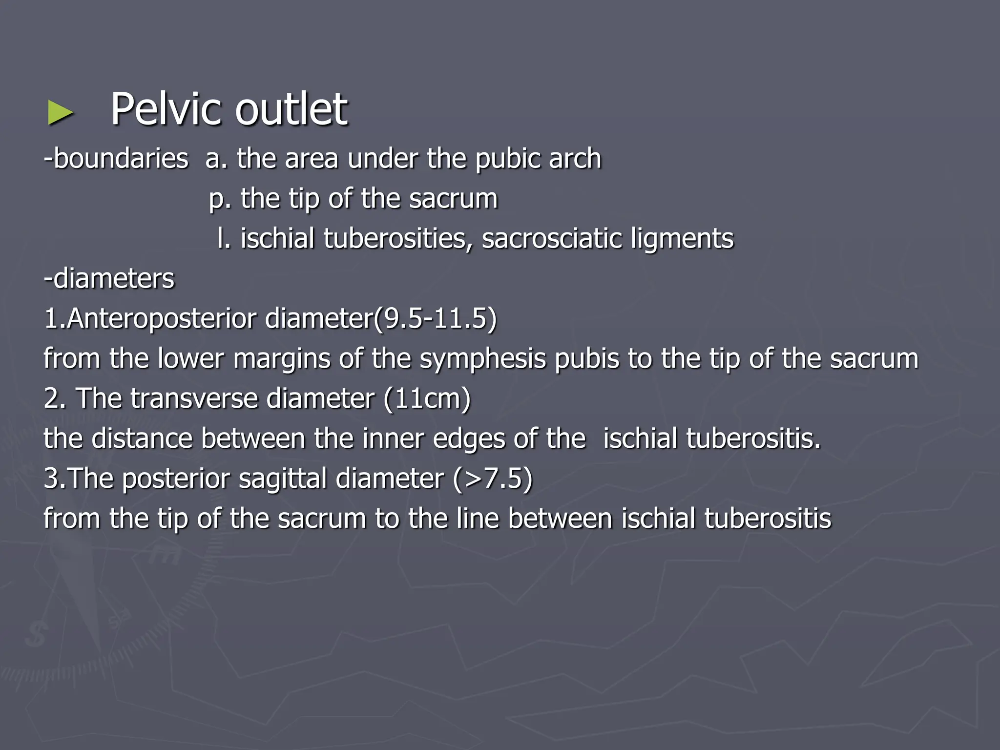 Anatomy of the bony pelvis With all types | PPT
