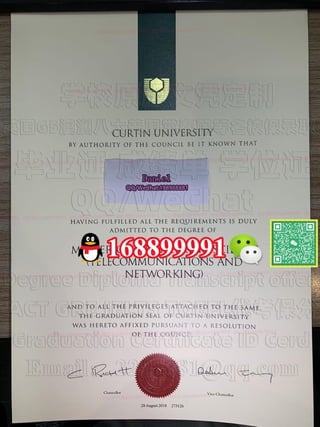 Curtin University of Technology degree offer diploma Transcript | PDF