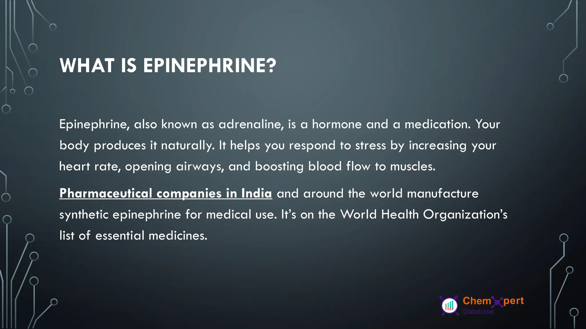 Epinephrine: Uses, Interactions, Mechanism of Action.pptx