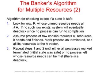 Deadlocks in operating system | PPT