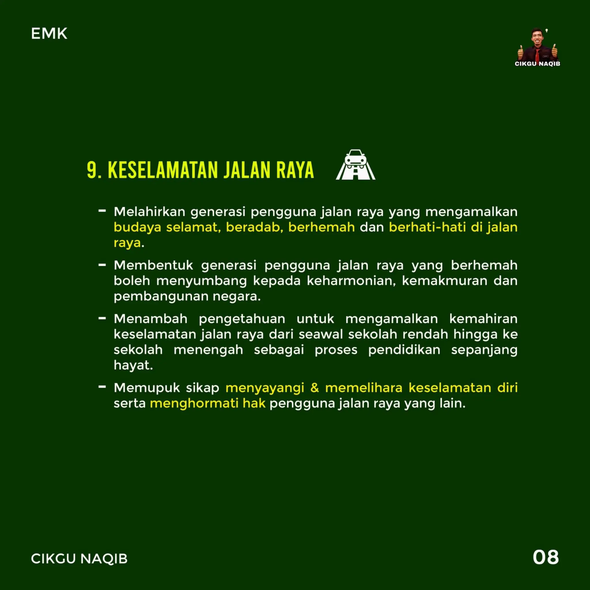 EMK (Elemen Merentas Kurikulum) | PDF